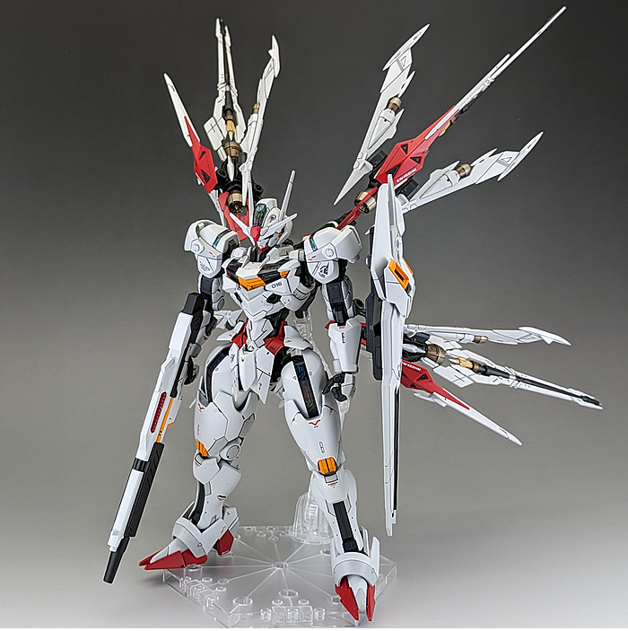 [完成品] FM XVX-016 GUNDAM AERIAL with MANEUVER STRIKER(MG) | テキトーオヤジノ墓 (旧 ...